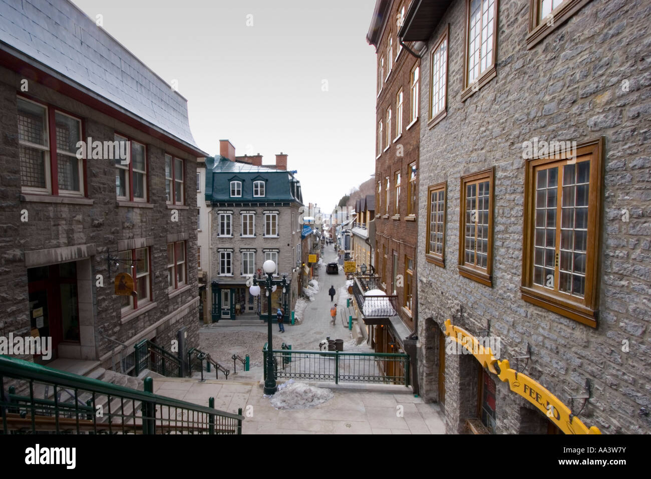 The Old Quebec City, Canada Stock Photo - Alamy