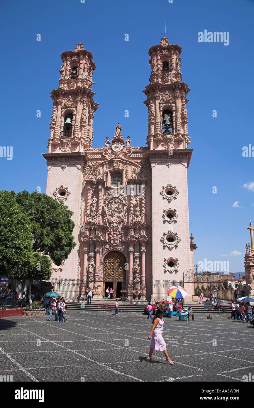 Iglesia de Santa Prisca, Santa Prisca Church, Plaza Borda, Zocalo ...