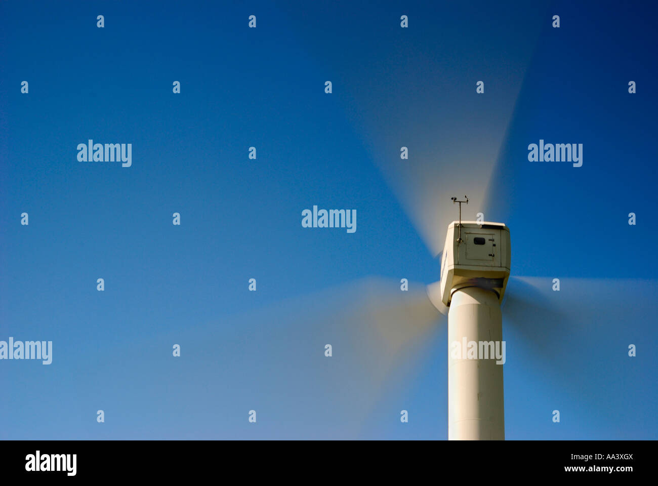 Sails of a Wind Turbine Stock Photo - Alamy