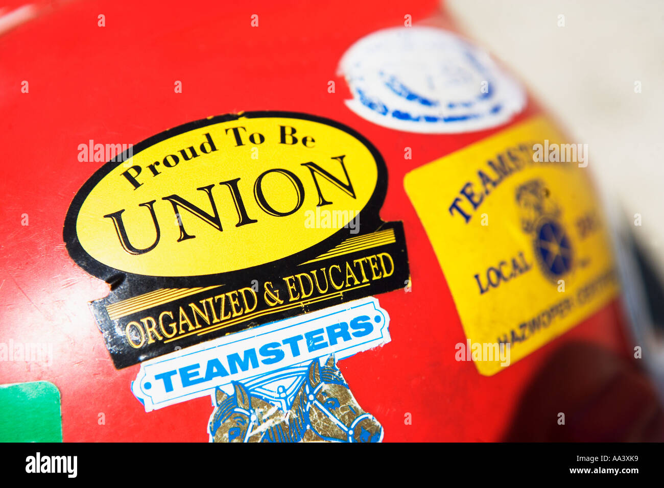 Teamsters union flag hi-res stock photography and images - Alamy