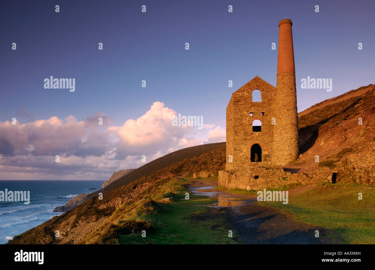 Wheal Coates Engine House St Agnes Cornwall UK Stock Photo - Alamy
