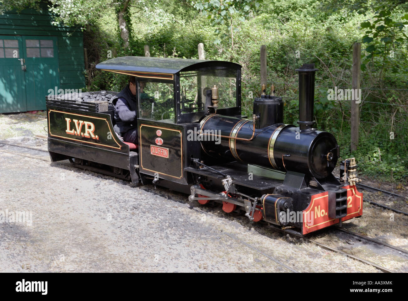 Miniature steam locomotive hi-res stock photography and images - Alamy