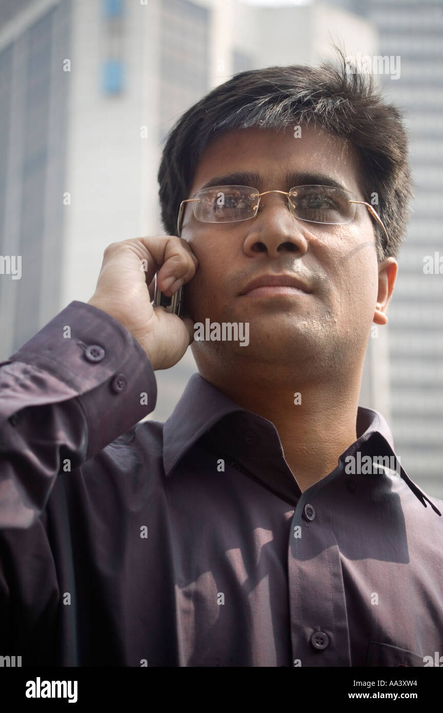 Bangladeshi business man in the business district of Dhaka Bangladesh ...