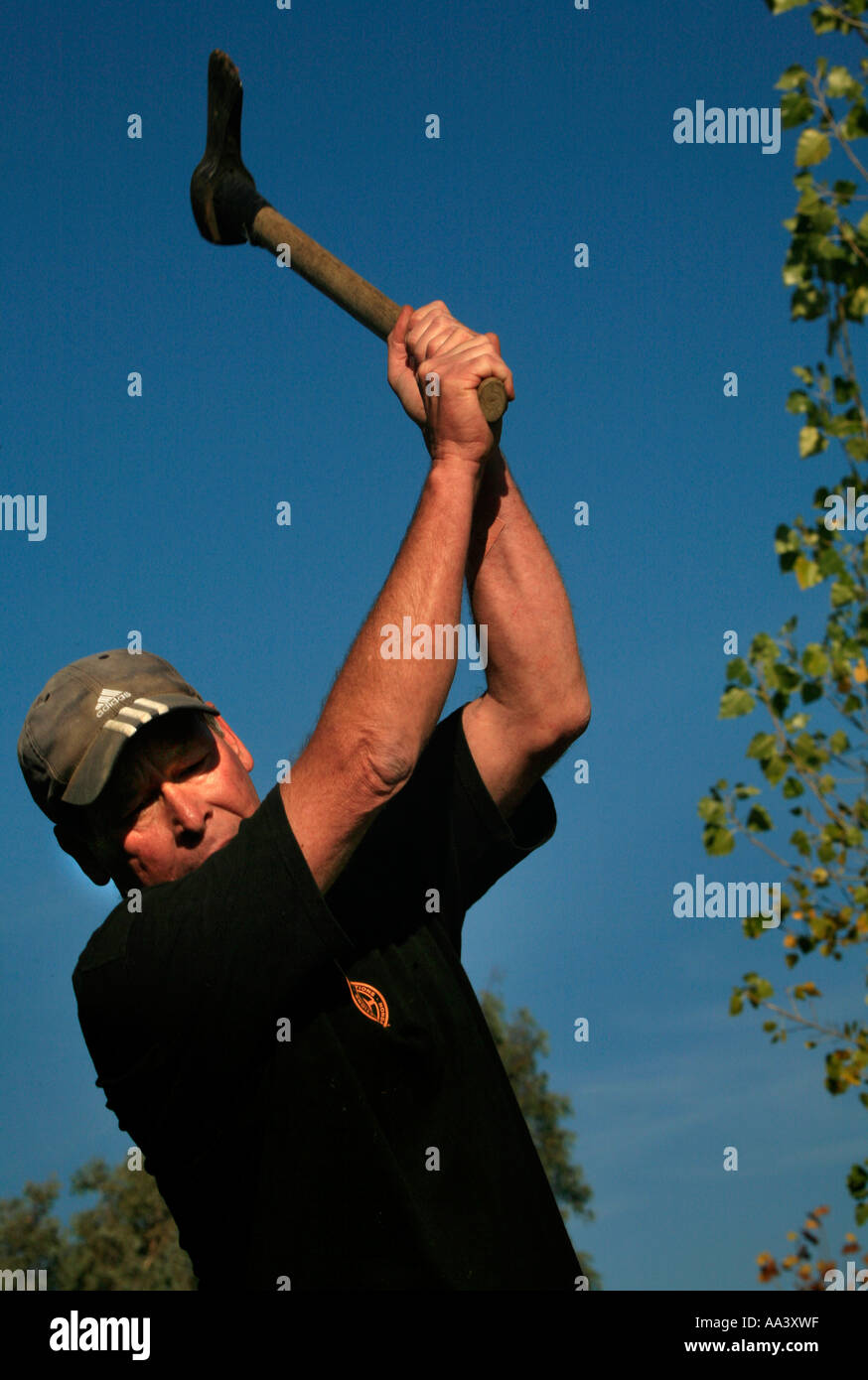 Axeman hi-res stock photography and images - Alamy