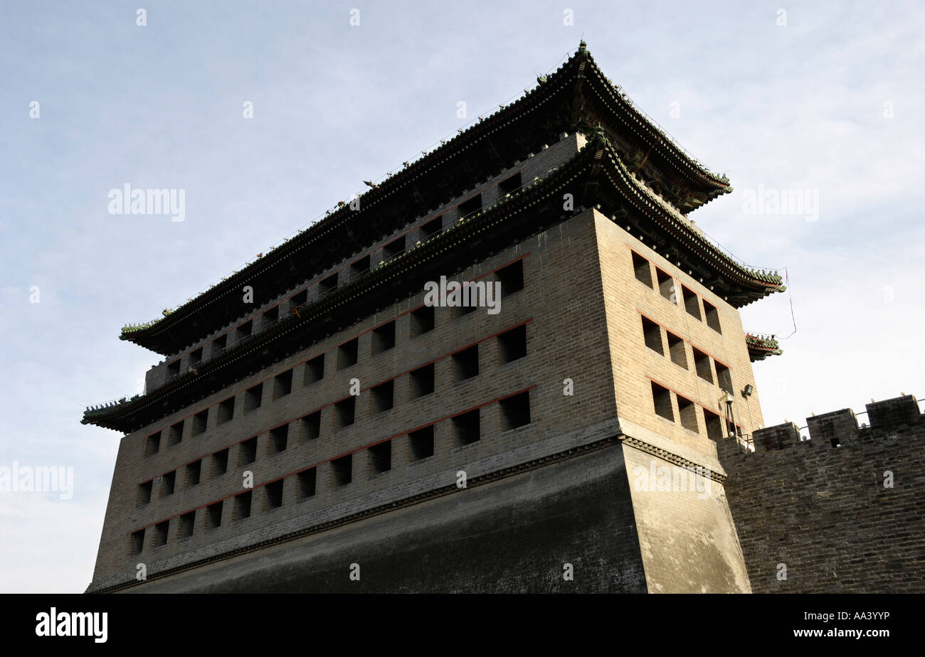 Deshengmen gate tower beijing hi-res stock photography and images - Alamy