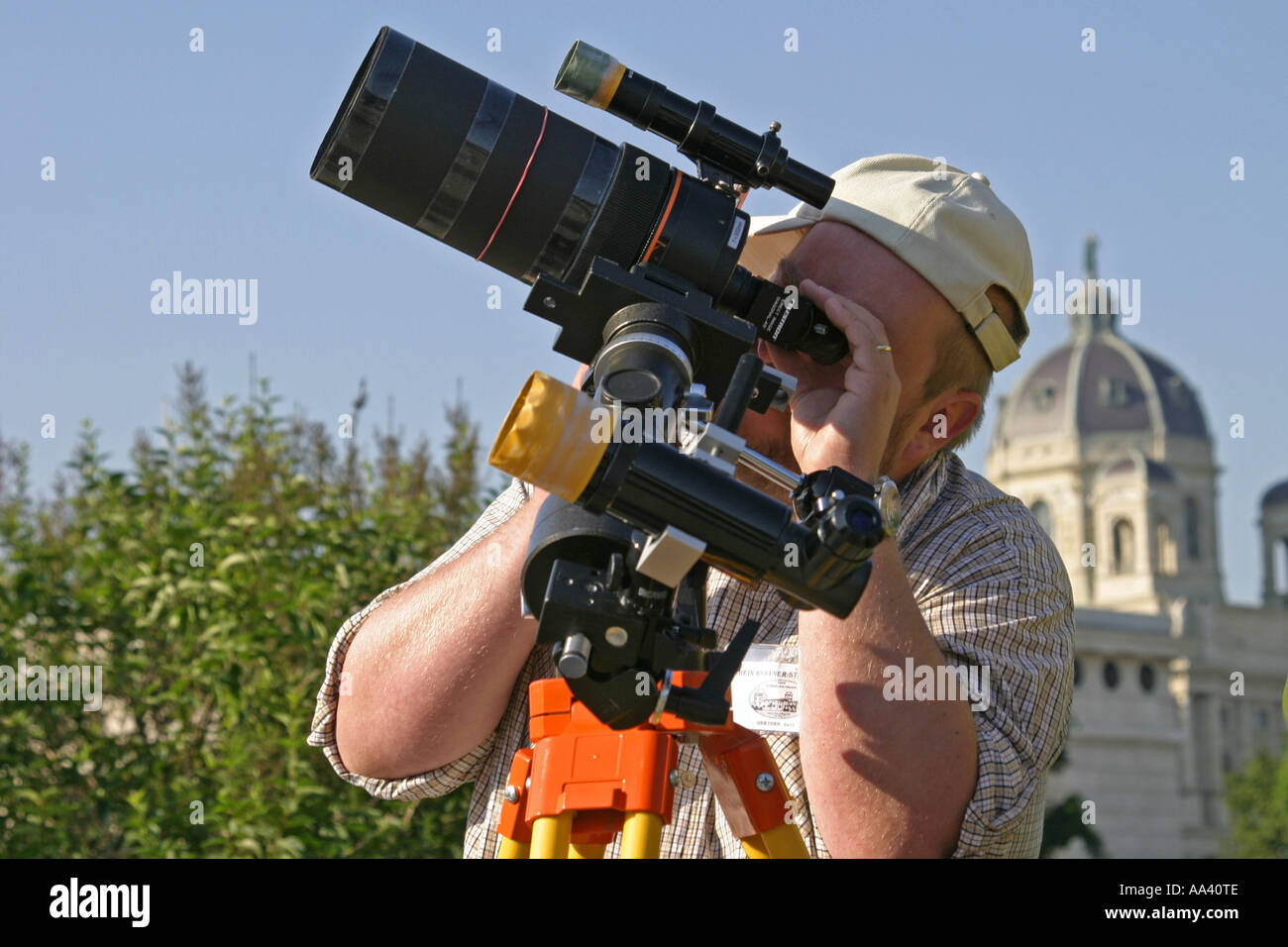 Observation of the stars and planets hi-res stock photography and ...