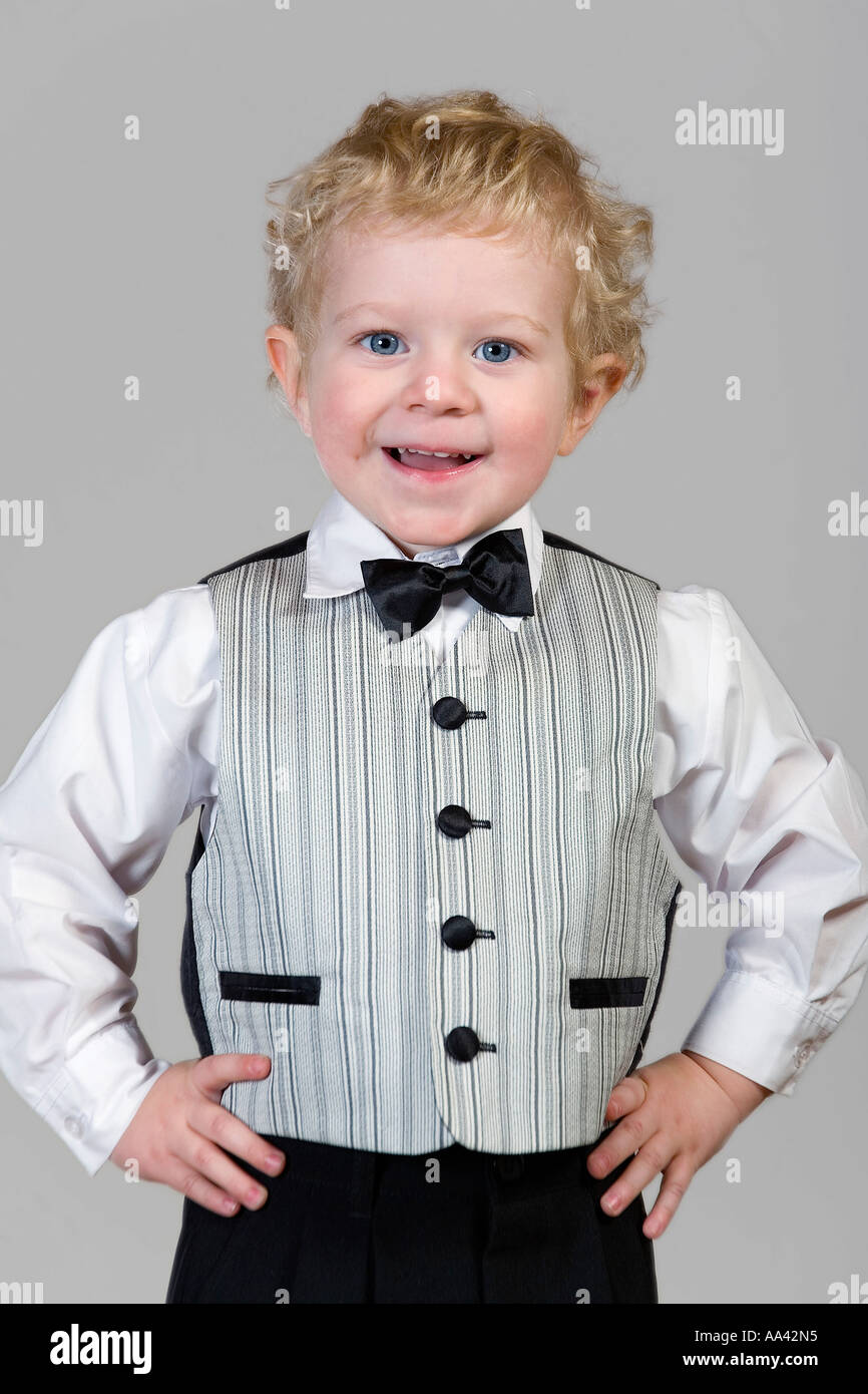 Little manager, young businessman Stock Photo - Alamy