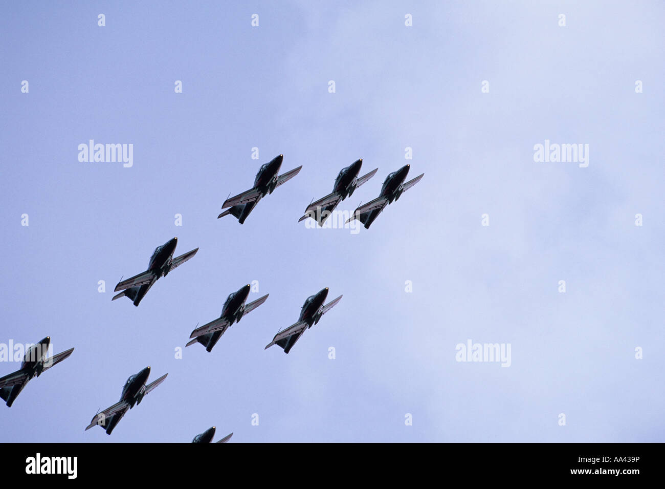 Snowbirds aerobatic team Smithers British Columbia Stock Photo - Alamy