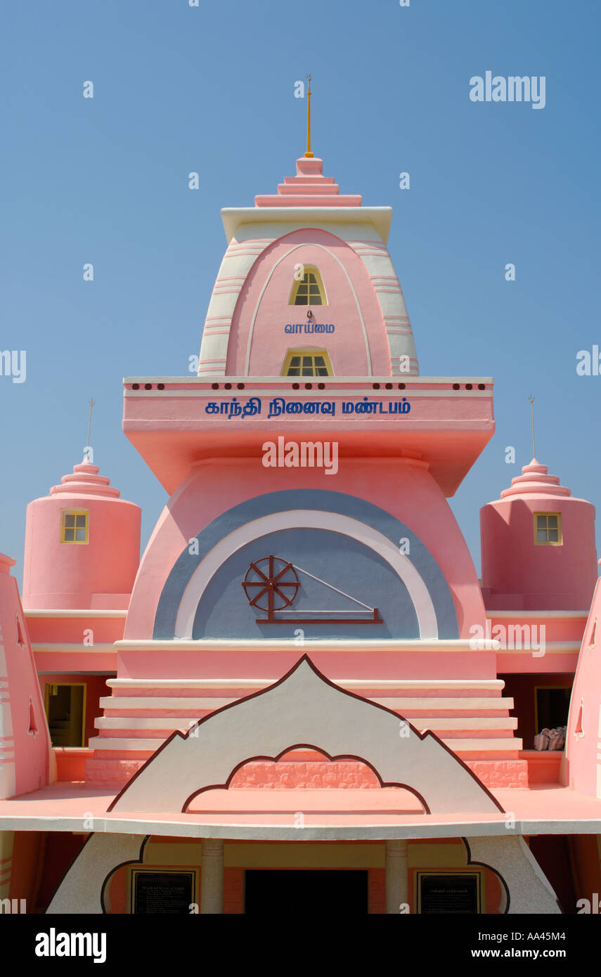 Gandhi Mandapam at Kanniyakumari, Tamil Nadu, Southern India Stock ...