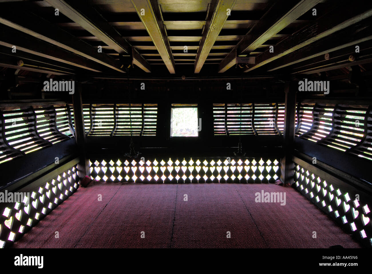 Interior of the Koikkal Kottaram Palace, Nedumangad, Kerala. Natural ...