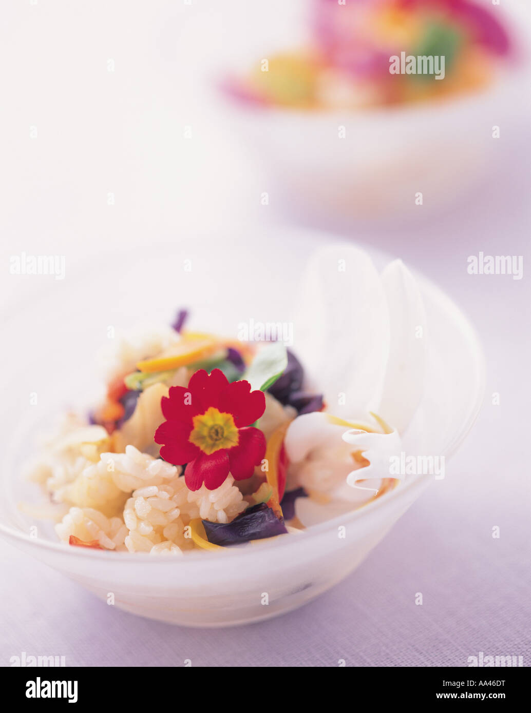 Flower fried rice Stock Photo - Alamy