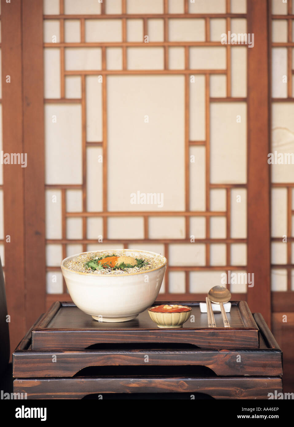 Bud boiled rice with assorted mixtures Stock Photo - Alamy