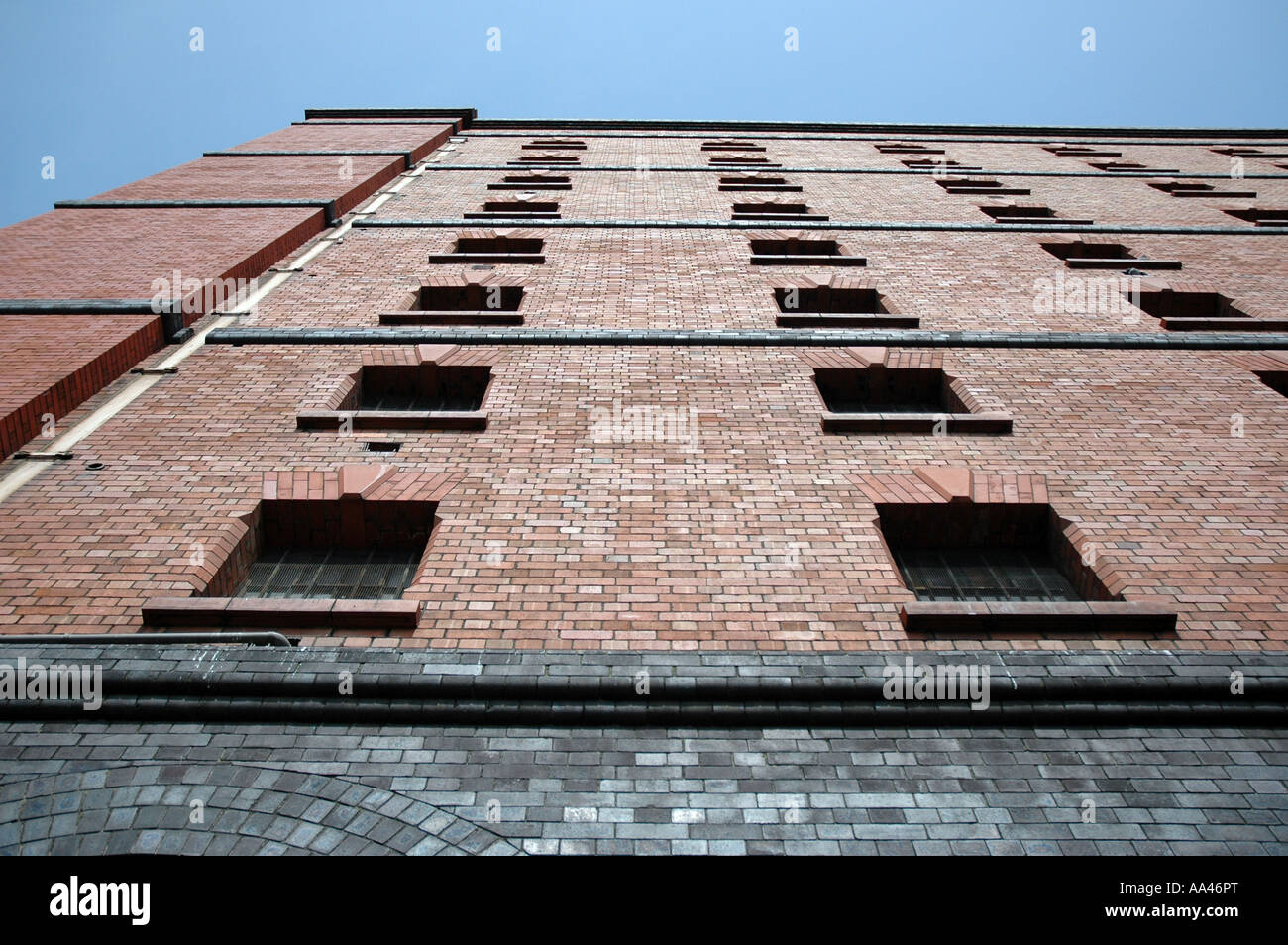 Bristol Red Brick Building Stock Photo - Alamy