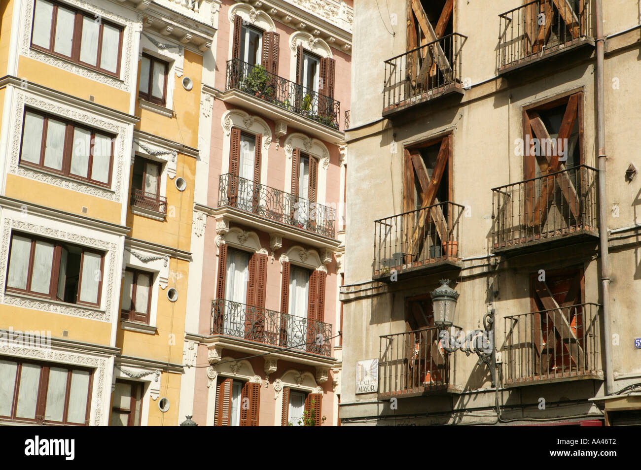 Housing, building, working-class area, house, arquitecture, ruin Stock ...