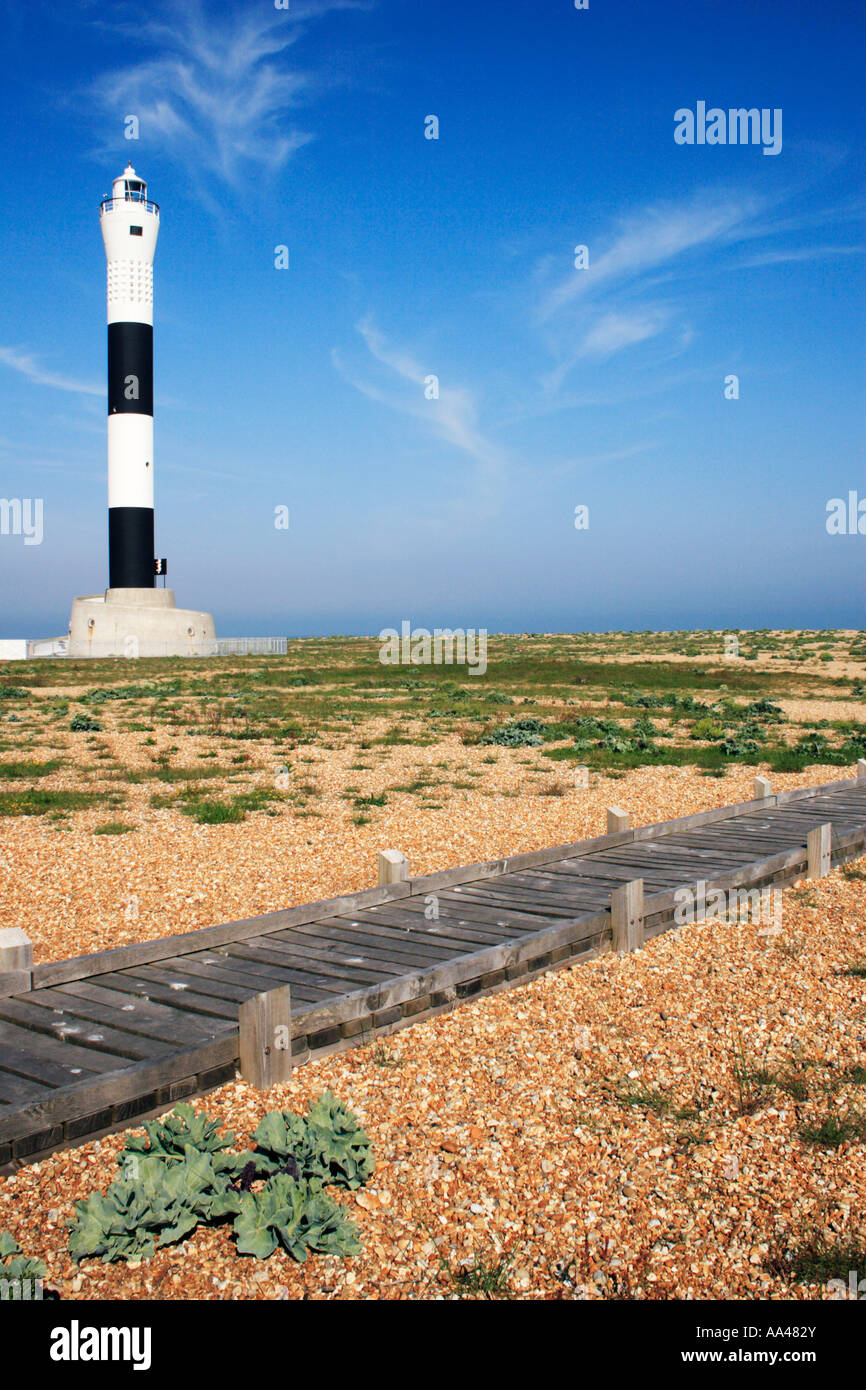 Dungeness new Lighthouse Stock Photo - Alamy