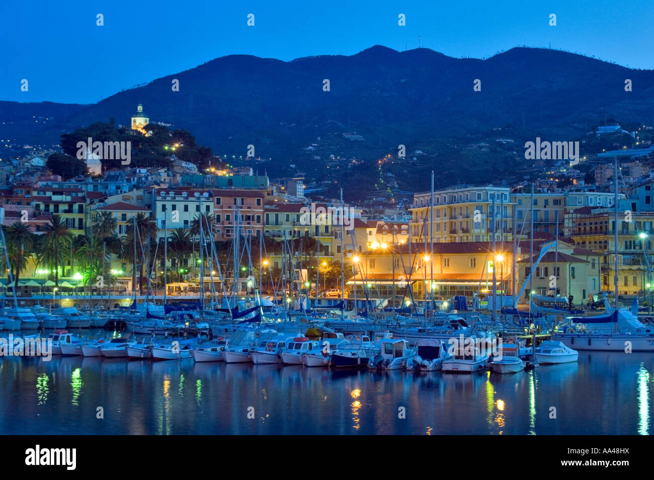 view of sanremo Stock Photo - Alamy