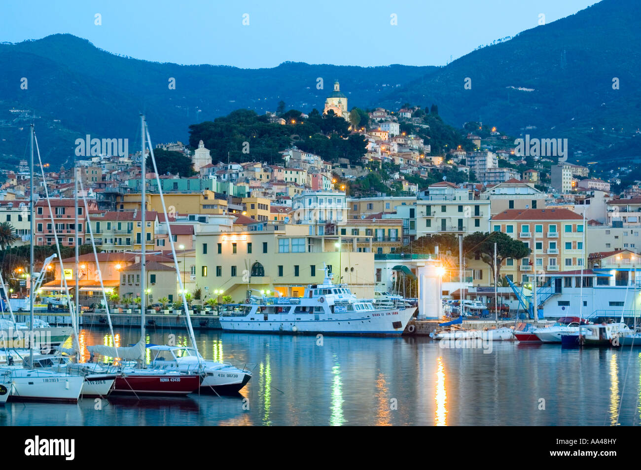 view of sanremo Stock Photo - Alamy