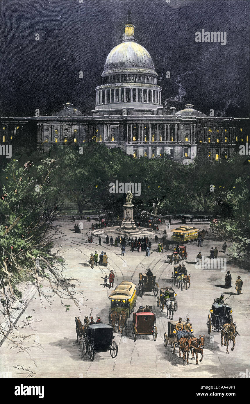 Congress session 1800s hi-res stock photography and images - Alamy