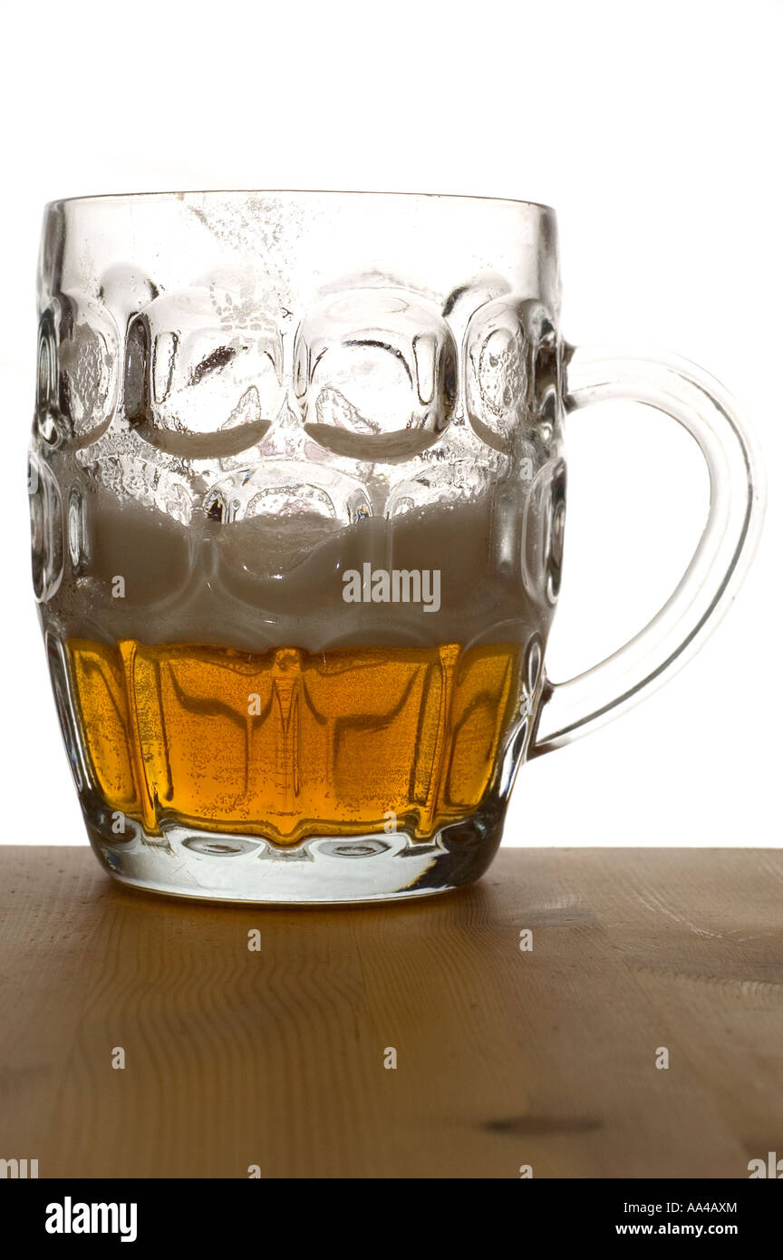 Pint Of Beer Stock Photo - Alamy