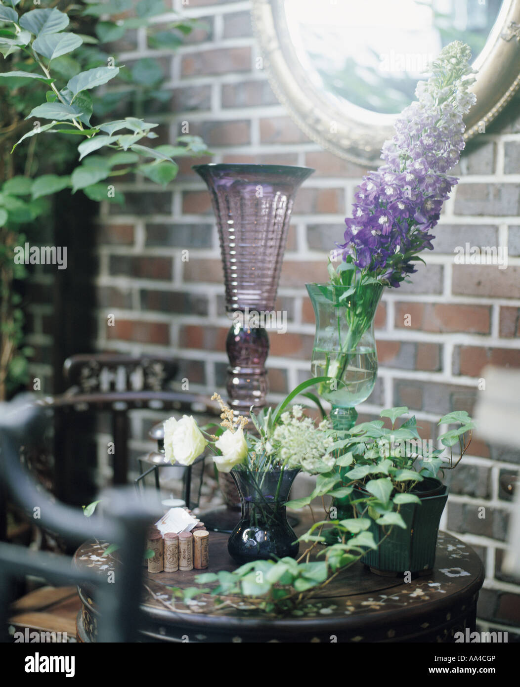 flowerpot and vase Stock Photo - Alamy