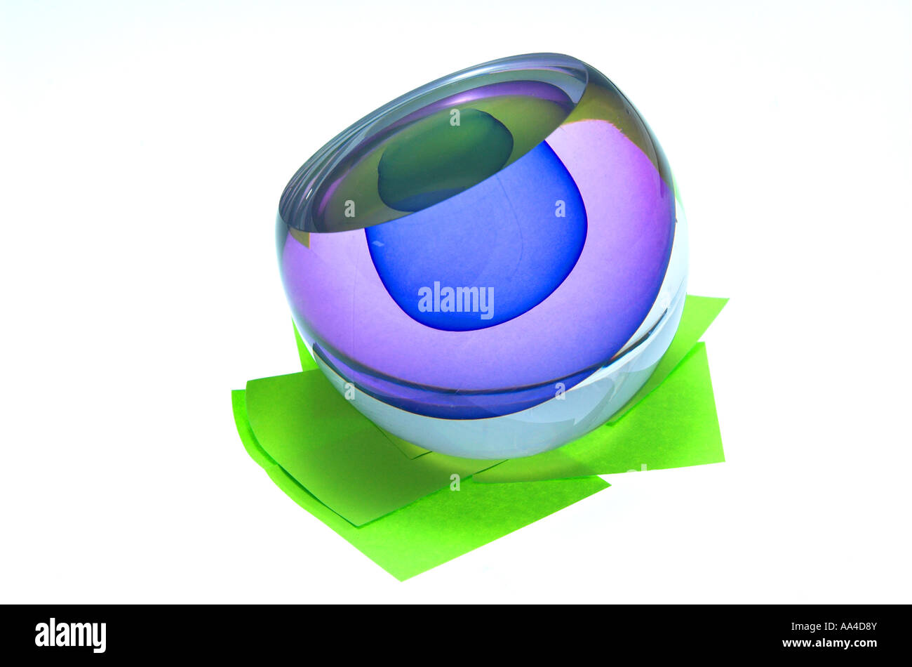 A paperweight holding paper down Stock Photo - Alamy