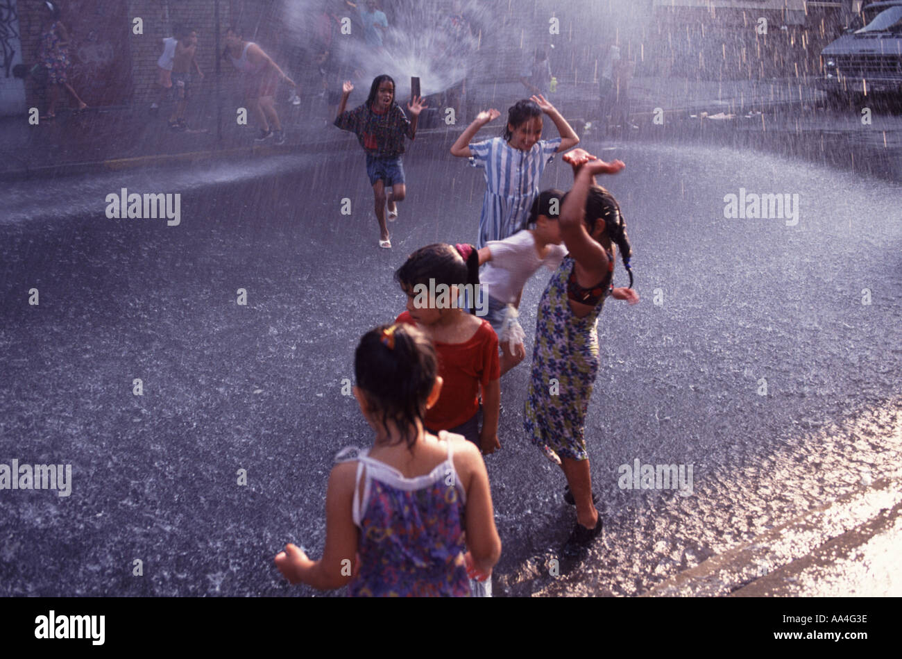 NYC Bronx fire hydrant Stock Photo - Alamy