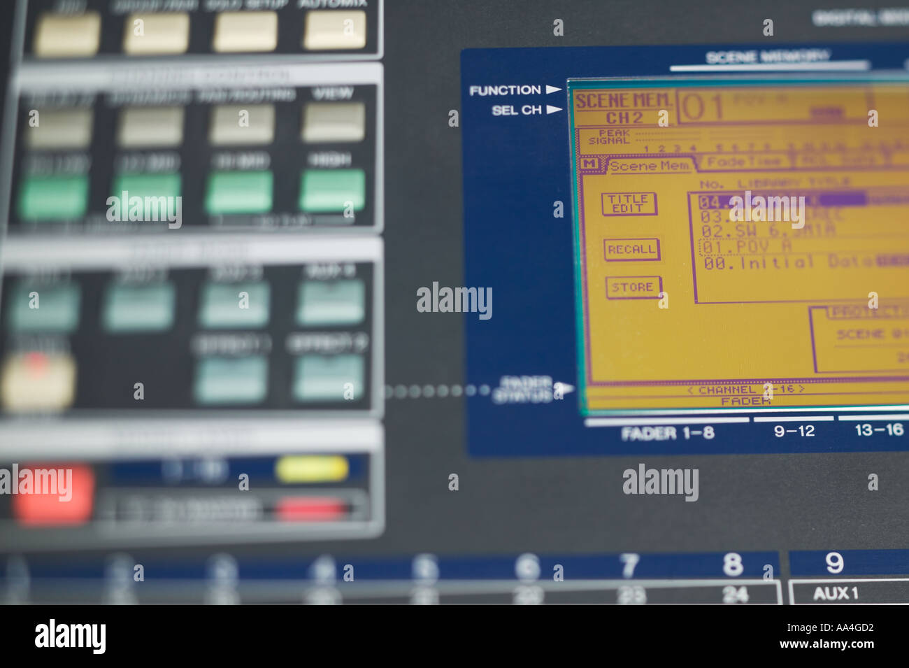 Inside recording studio hi-res stock photography and images - Alamy