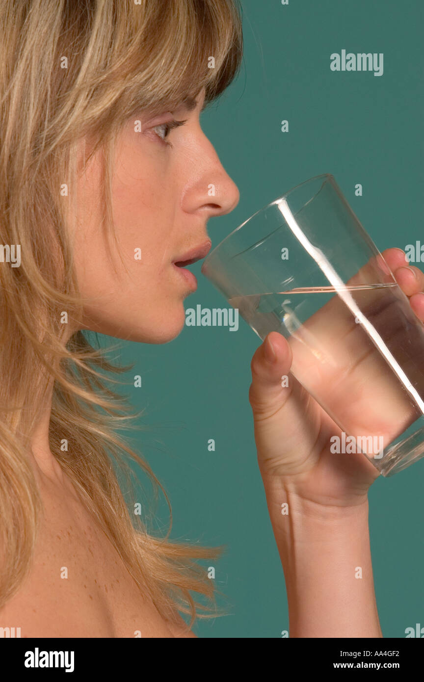 Beauty skin health woman Cut Out Stock Images & Pictures - Alamy