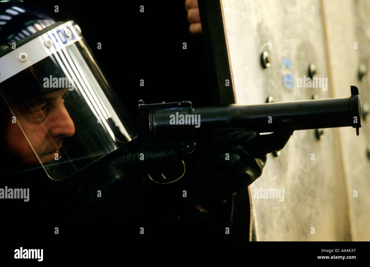 Police training centre at Hounslow, west London, England. Officers ...