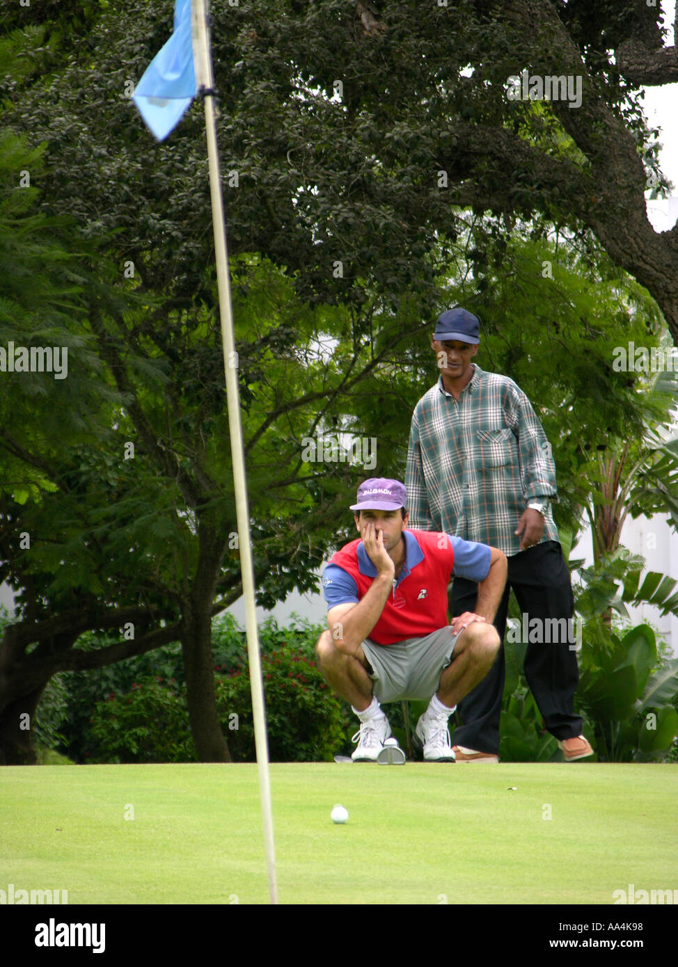people playing golf Stock Photo - Alamy