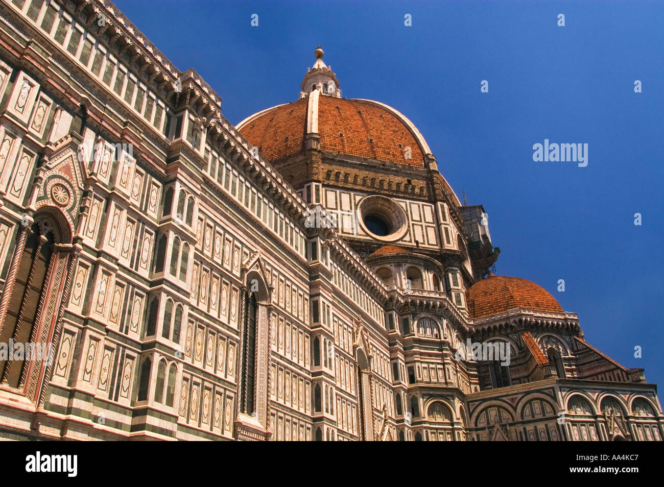 The Duomo the Campanile and the Baptistry in the Piazza del Duomo Stock ...