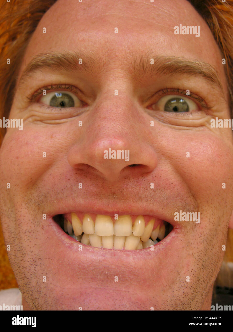 Ugly men grimacing hi-res stock photography and images - Alamy