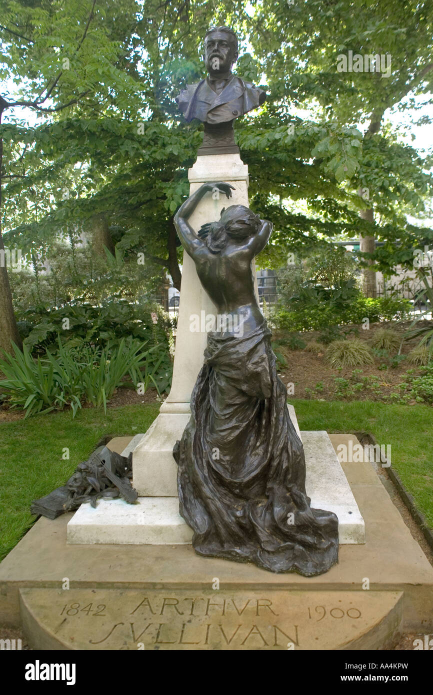 Arthur sullivan memorial hi-res stock photography and images - Alamy
