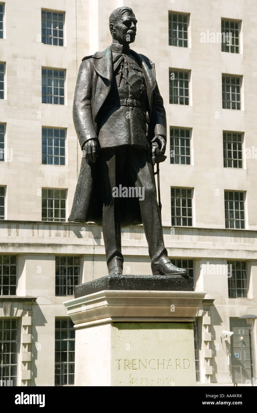 England. London. Trenchard statue Stock Photo - Alamy