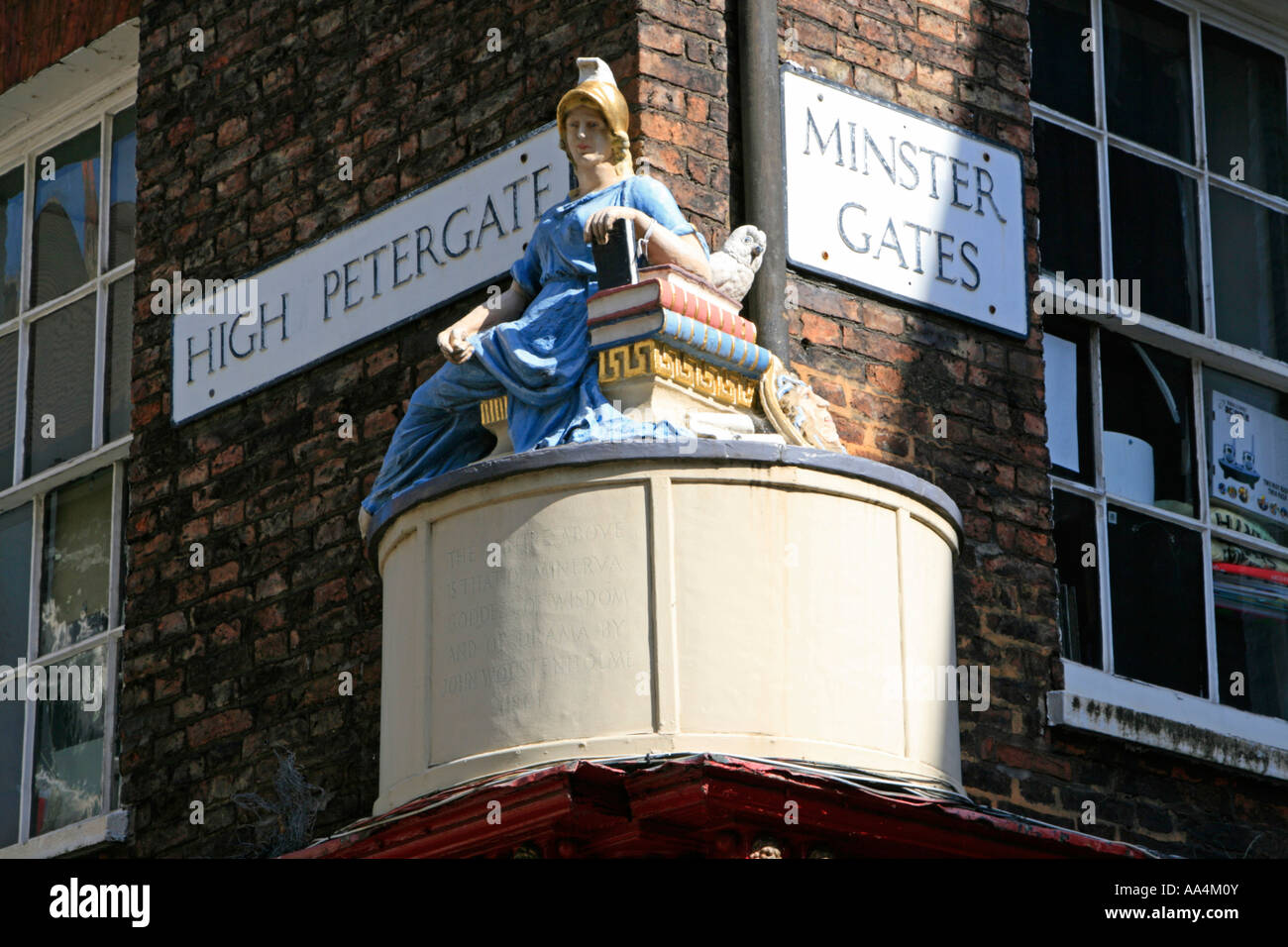 High petergate and minster gates hi-res stock photography and images ...