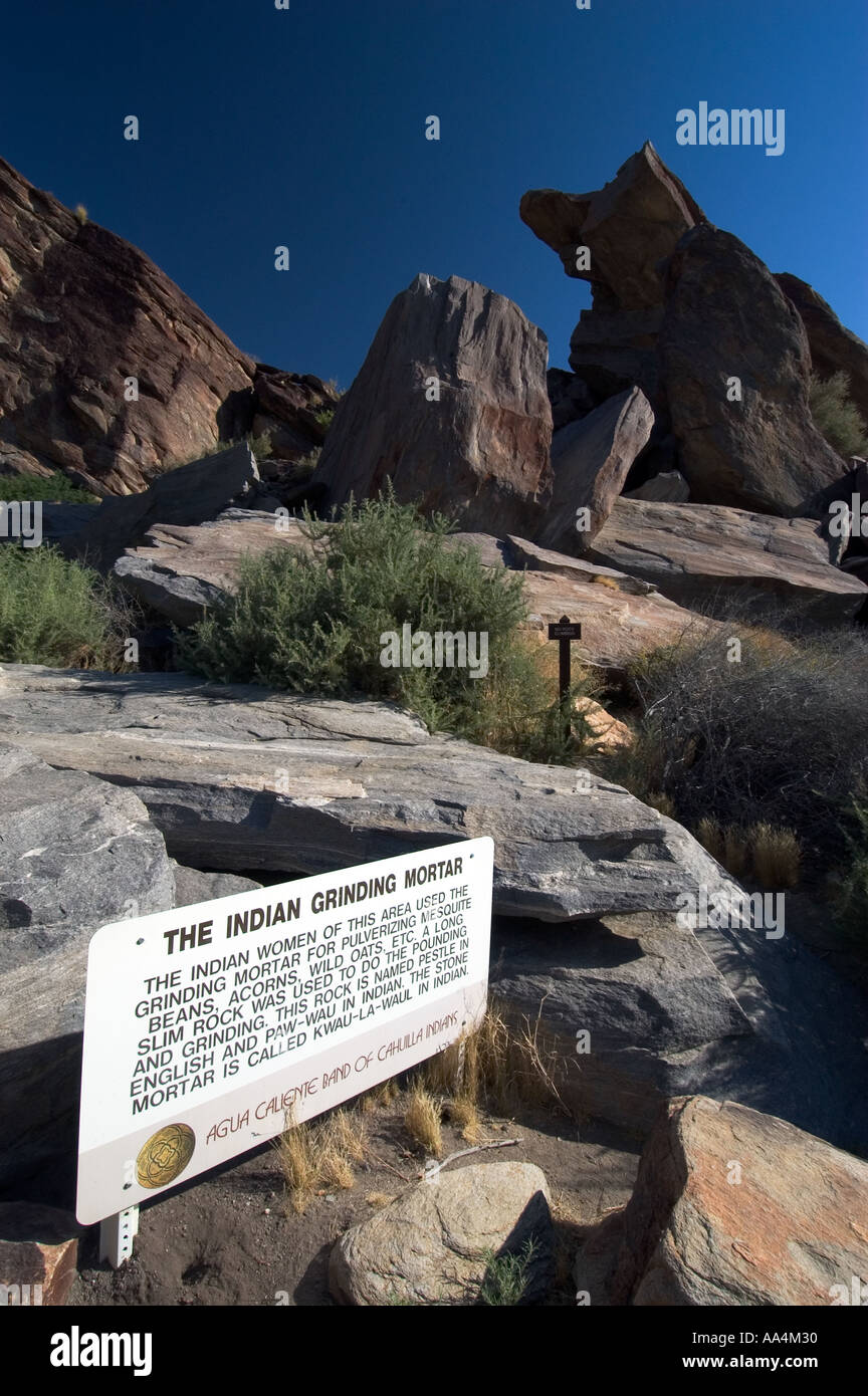 Tahquitz Canyon Palm Springs California Stock Photo - Alamy