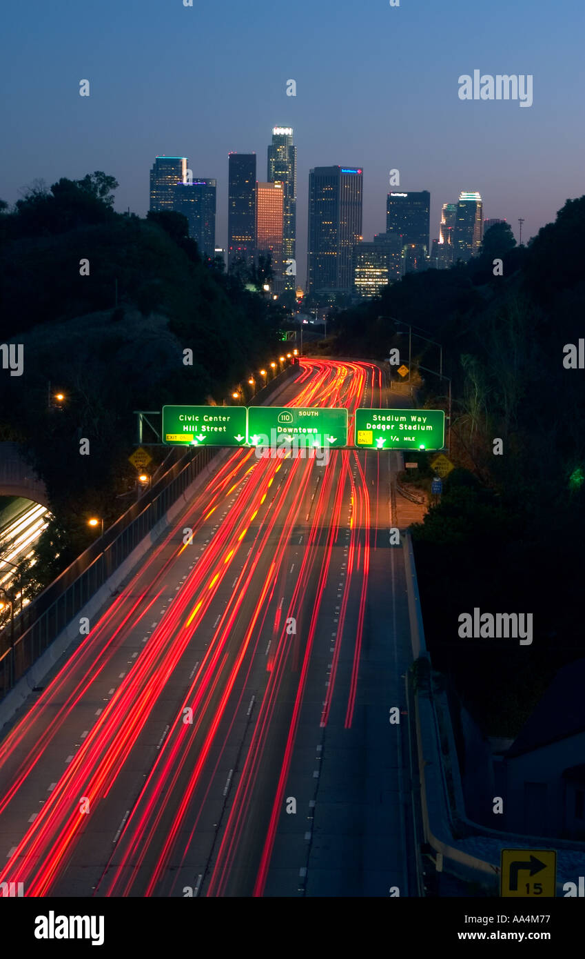 Los angeles freeway signs hi-res stock photography and images - Alamy