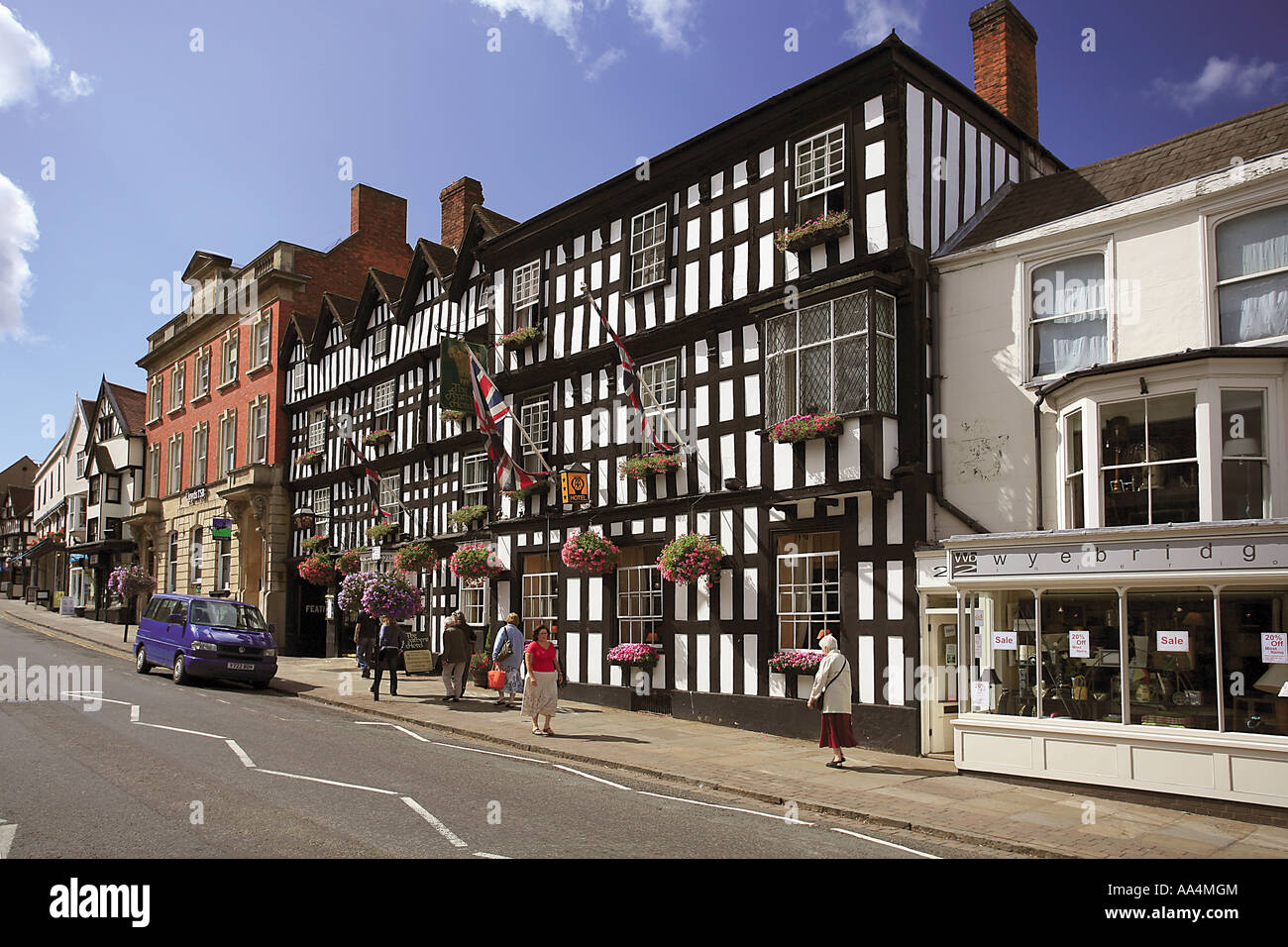 Feathers hotel, ledbury hi-res stock photography and images - Alamy