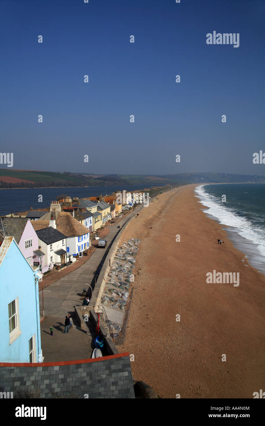 Torcross Beach, Slapton Ley and Slapton Sands, Devon, England, UK Stock ...