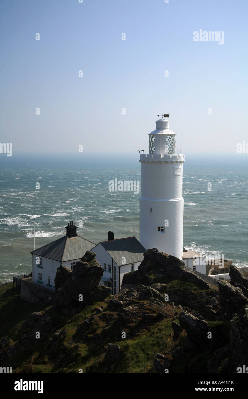 Start Point lighthouse, Devon, England, UK Stock Photo - Alamy