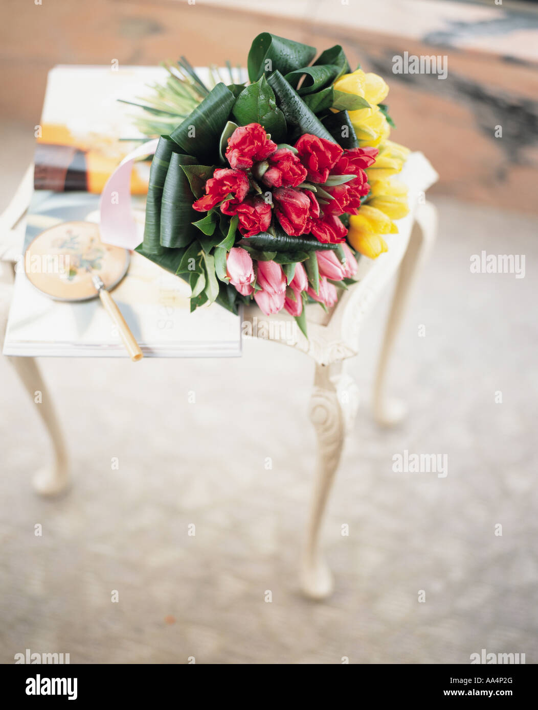 a bunch of flowers, Bouquet Stock Photo - Alamy