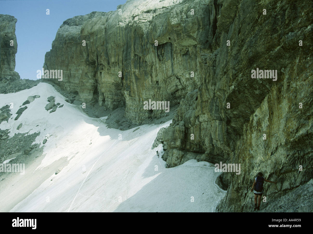 La Breche de Roland Pyrenees Spain Stock Photo - Alamy