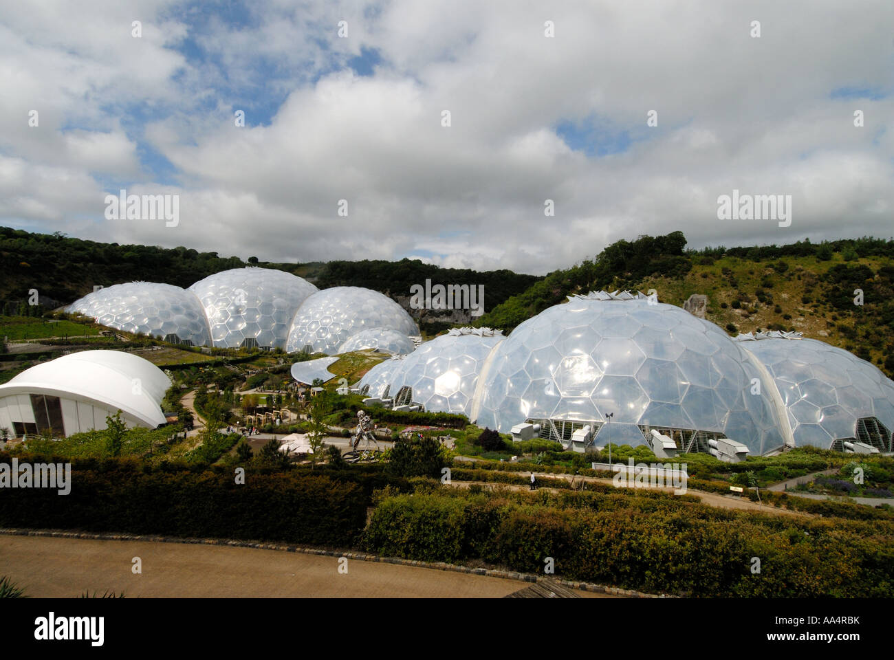 Cornwall England Eden Project The biomes Architectural design by ...