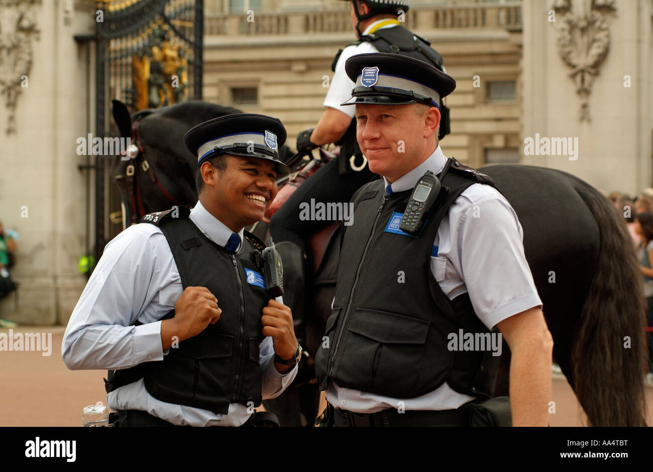 Police Community Support officers Metropolitan Police London England ...