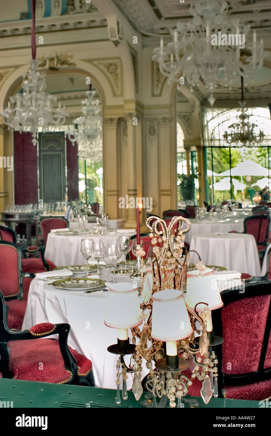 Paris France, Elegant Empty, Classical French Restaurant "La Grande ...