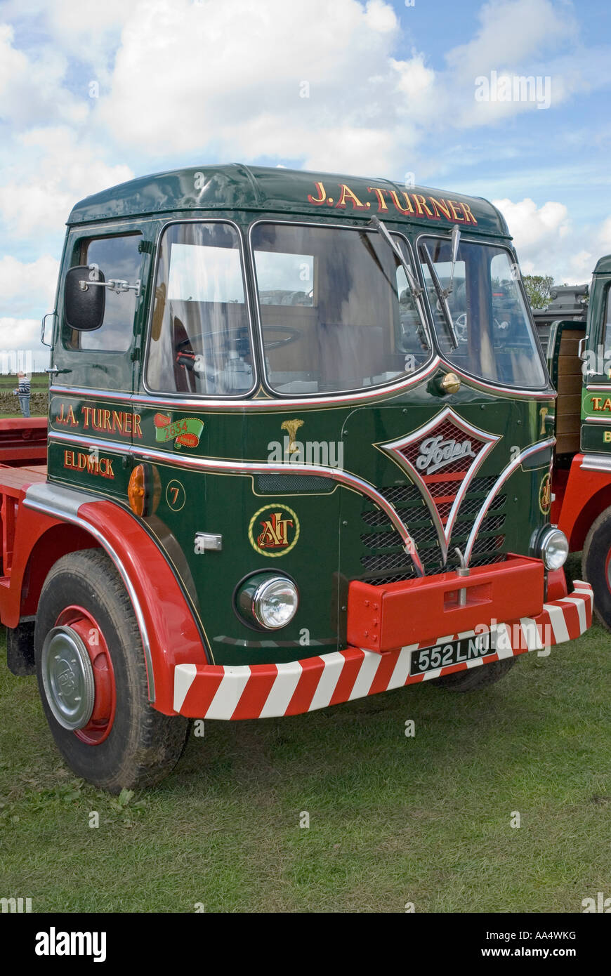 A Foden lorry at a gathering of vintage vehicles Stock Photo - Alamy