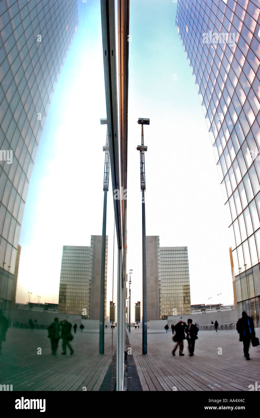 Paris France, French National Library "Francois Mitterand" Outside ...