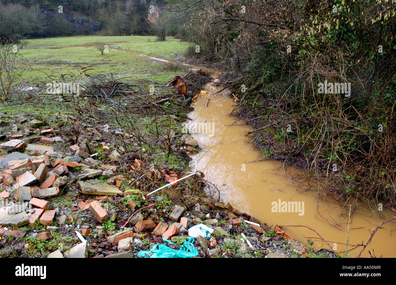 Discolored water brofiscin quarry toxic hi-res stock photography and ...