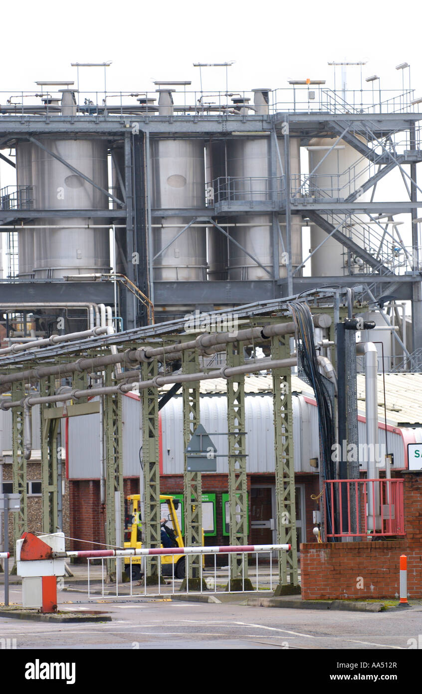 Solutia chemical maufacturing plant in Newport South Wales UK formerly ...