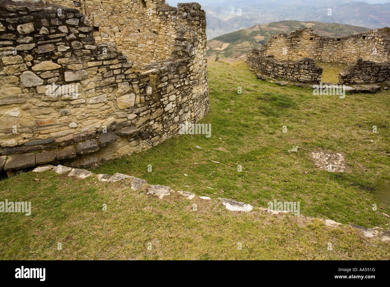 The ruins of Kuelap in Northern Peru Stock Photo - Alamy